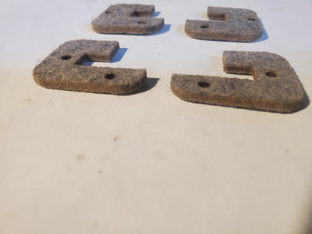 Atlas 7B Metal Shaper Felt Wiper Set Ram & Cross Slide S7-154 & S7-157 ...