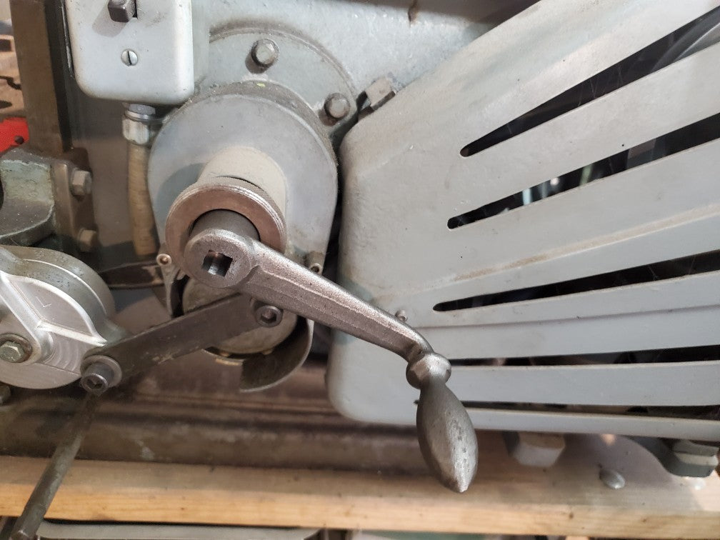 ATLAS S7-100 MILLING MACHINE SHAPER VISE CRANK HANDLE 3/8 SQUARE HOLE ...