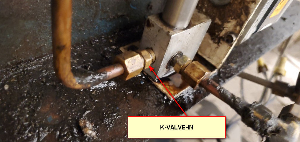 Kutrieb CTB-87 K-VALVE-IN Waste Oil Heater Oil Pump Inlet Check Valve ...