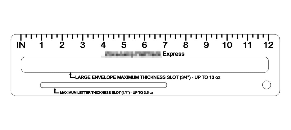 Special Letter Template & Small Package Thickness Gauge - Measurement ...