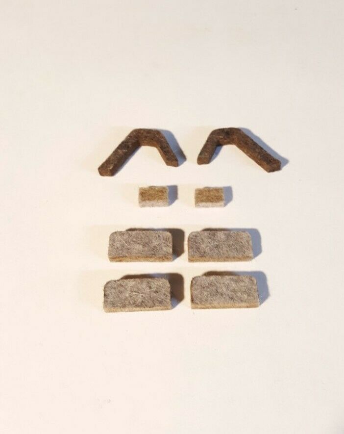 Monarch 10EE Metal Lathe Saddle Carriage Felt Vee Wiper 8 pc Set EE143 ...