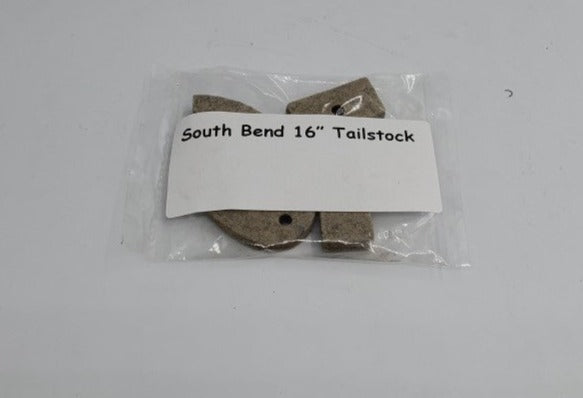 South Bend Felt Wiper Set 16" & 24"" Metal Lathe Tailstock PT583H1 PT ...