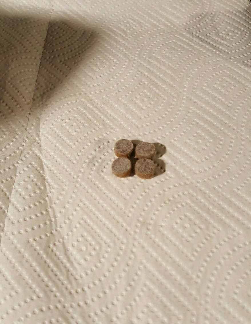 Gits Oilers Metal Wicking Felts 4 Pc Set 3/8" Diameter x 3/16" Thick M ...